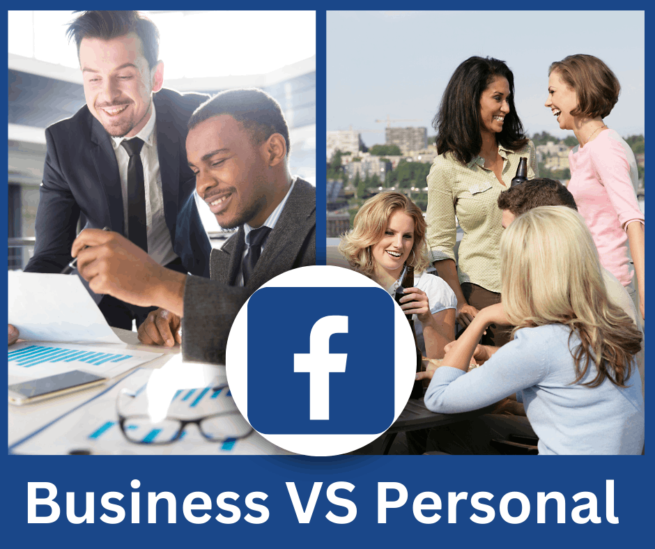 Business vs Personal Page