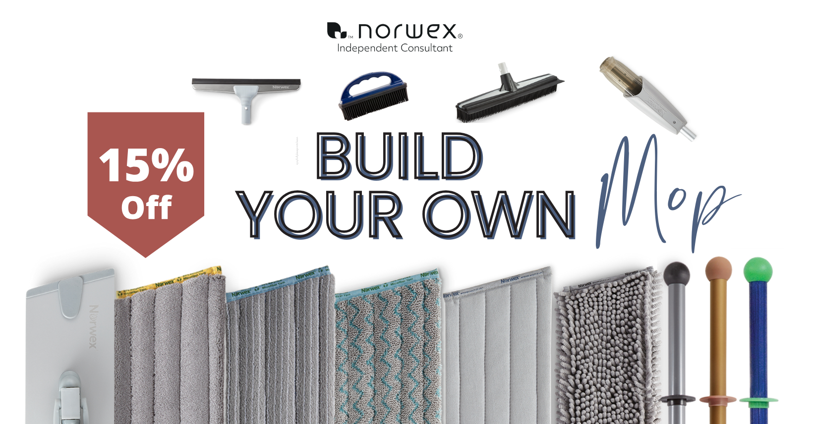 CA Customers Build Your Own Mop Sale