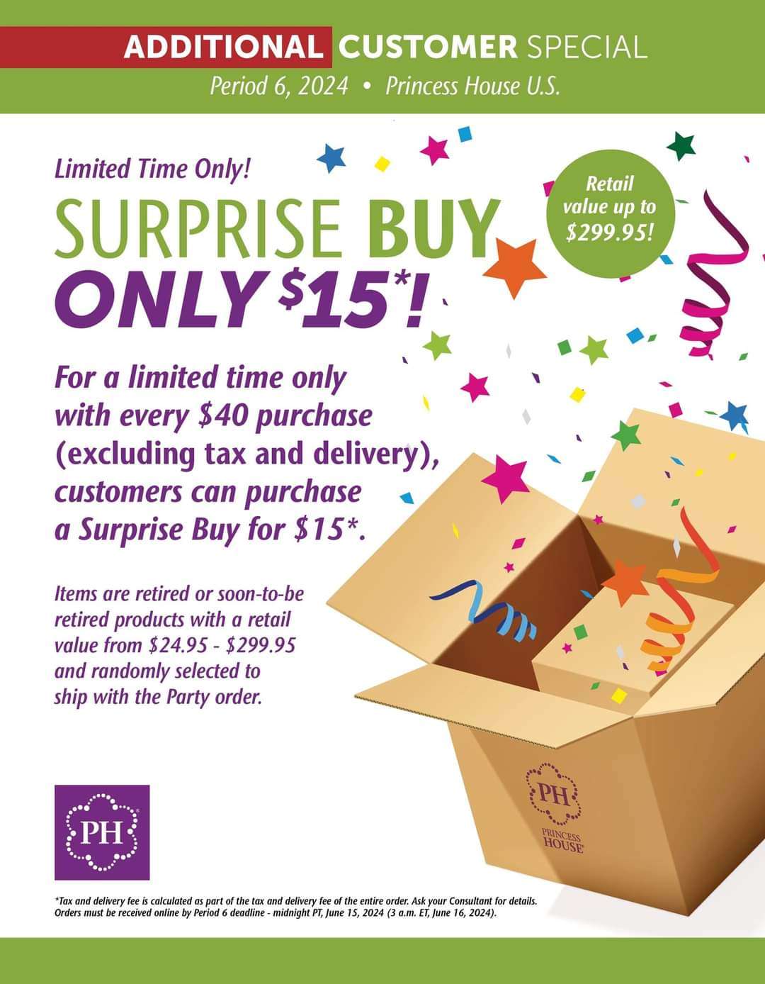 CUSTOMER Specials now - June 14, 2024