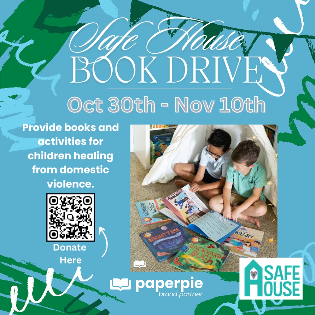 Safe House Book Drive