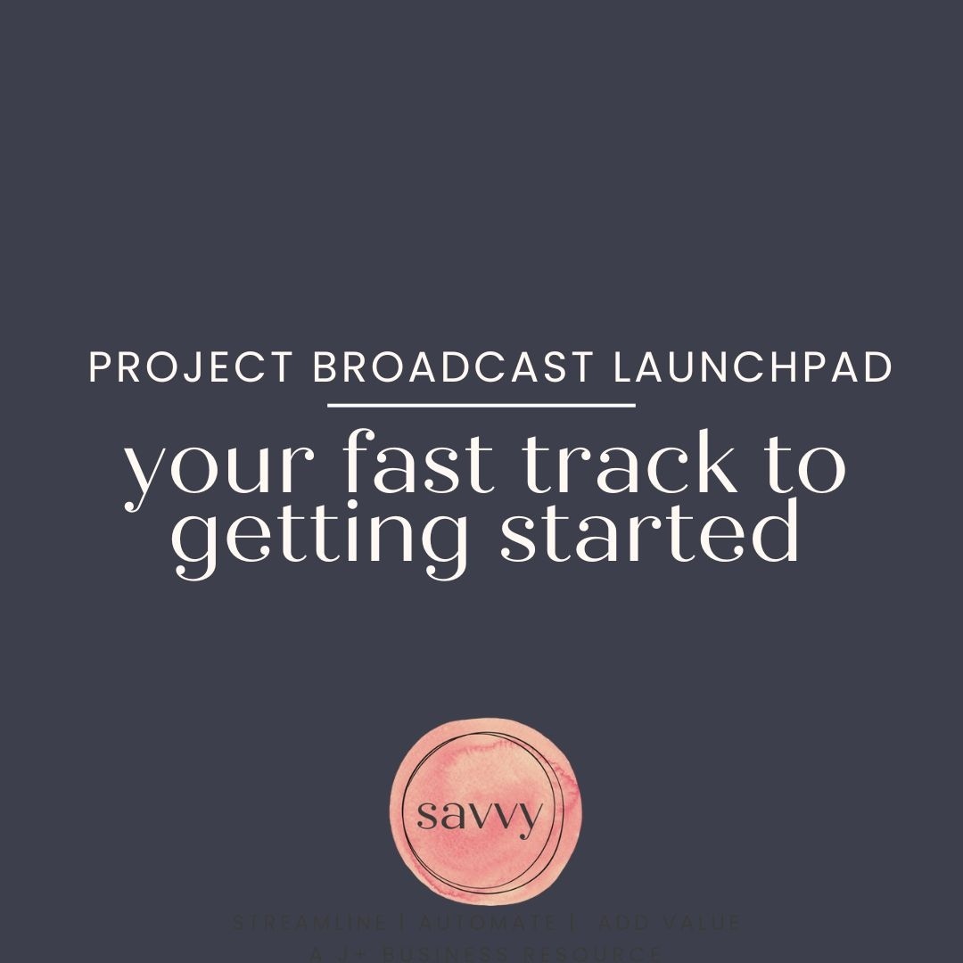 Project Broadcast Launchpad: Your Fast Track to Getting Started